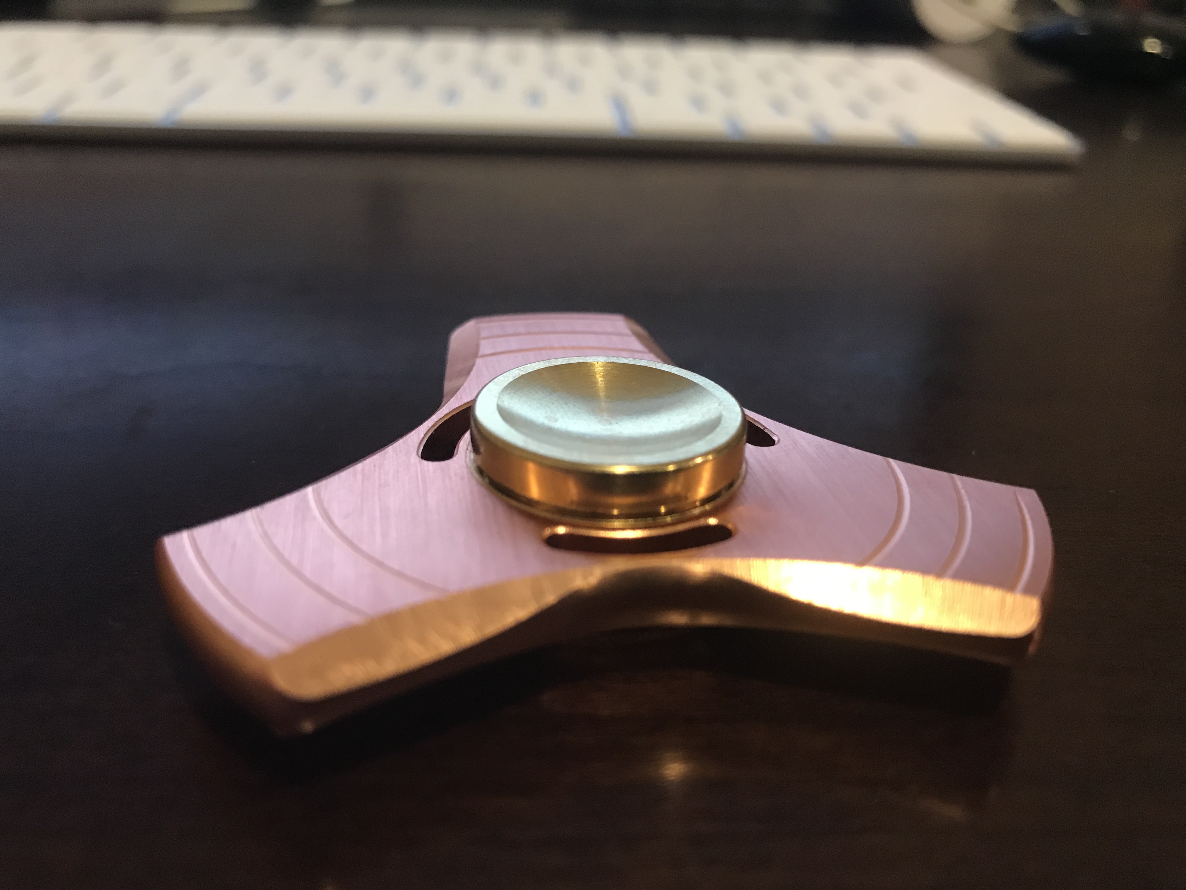 9+min! amazing SunKong Red Copper Fidget Spinner – Willtopia Best ...