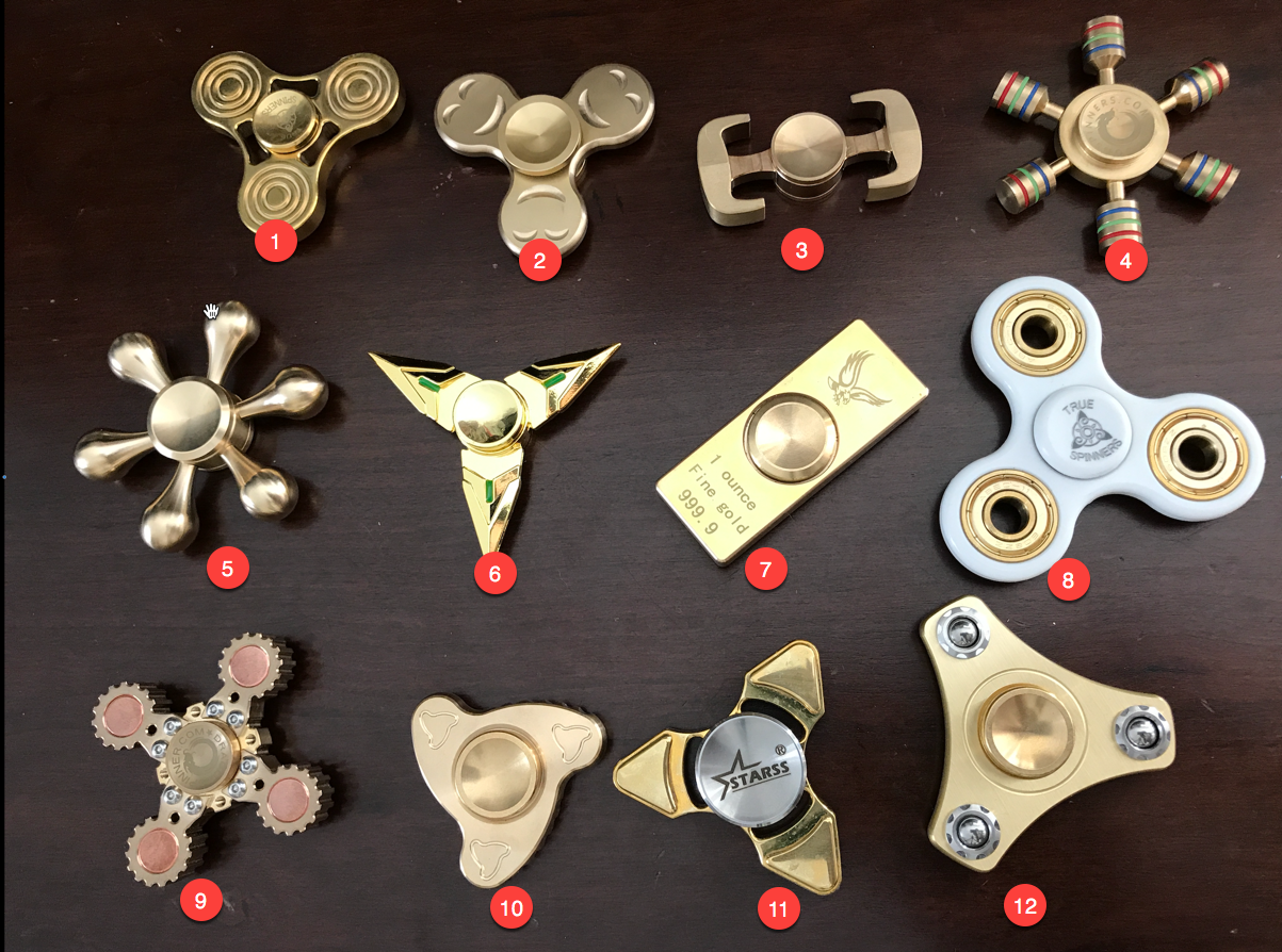 Best Gold fidget spinners review on amazon – Willtopia Best Fidget News ...